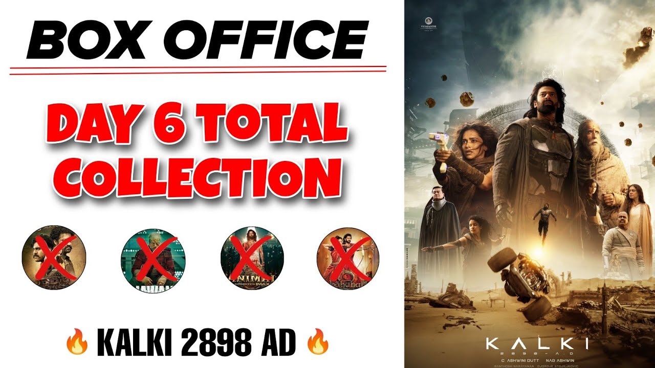 Day 5 Box Office Collection: Kalki 2898 AD Shatters Records! - YouTube