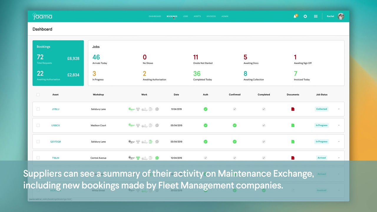 Jaama Maintenance Exchange Journey - YouTube