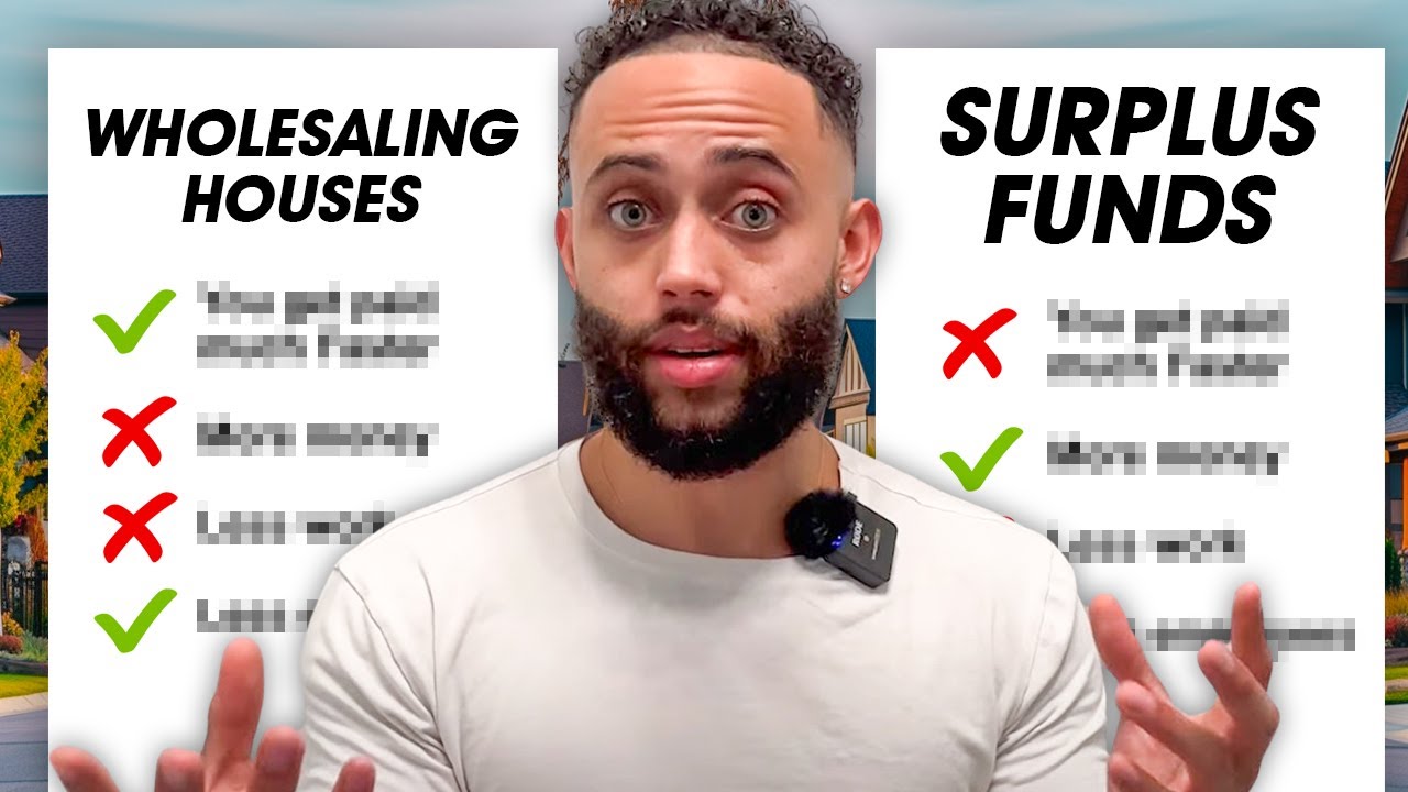 Surplus Funds Recovery VS Wholesaling: Which Is More Profitable? - YouTube