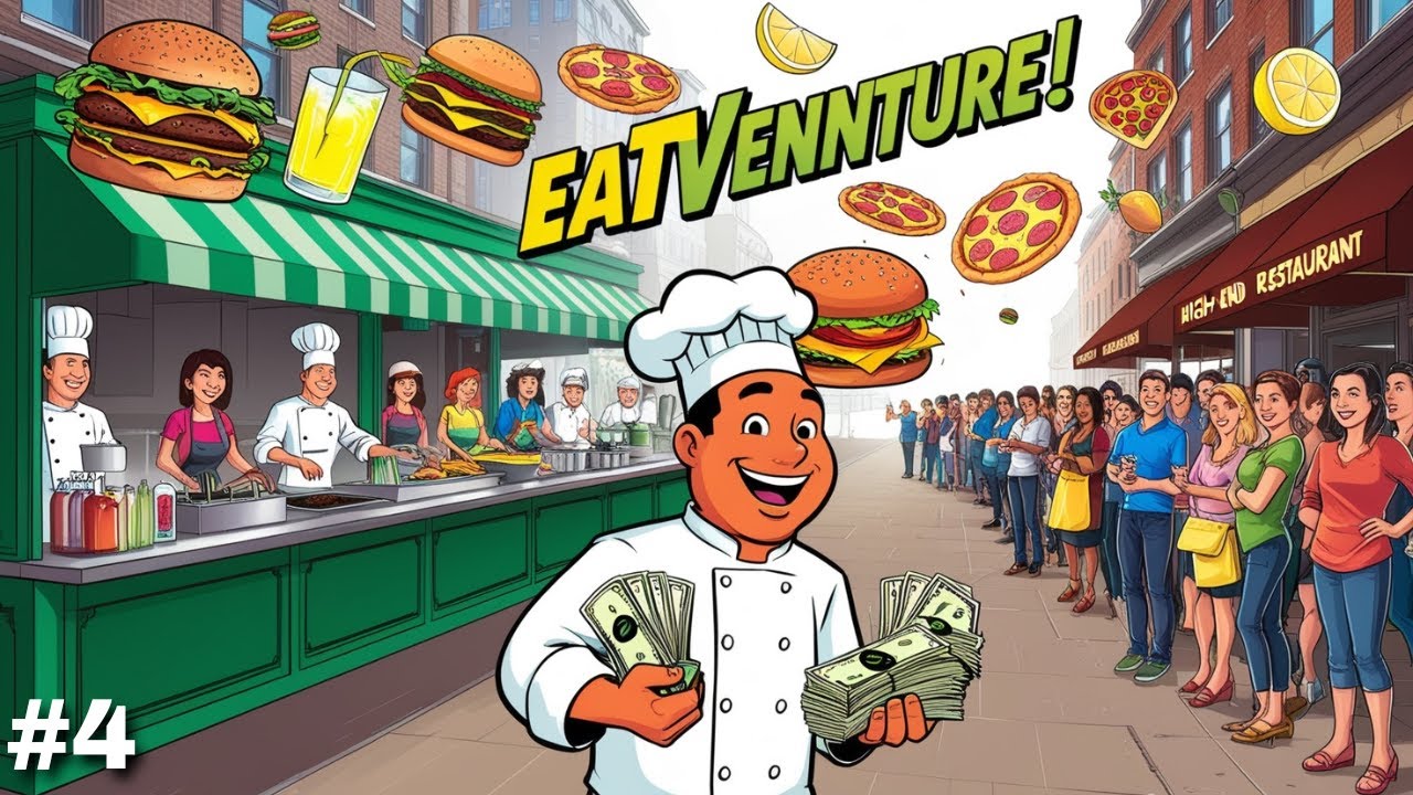Eatventure - Gameplay Walkthrough Part 4 - (iOS, Android) - YouTube