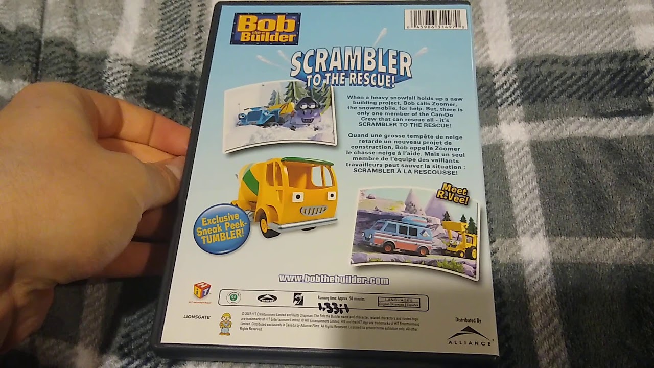 Bob the Builder: Scrambler to the Rescue: DVD Review - YouTube