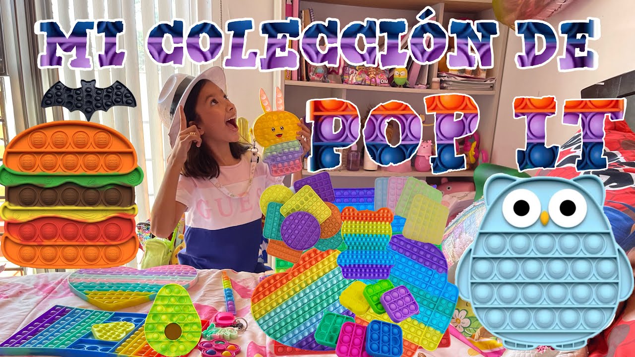 TODA mi colección de POP IT 2022 (juguetes de sofifer) - YouTube
