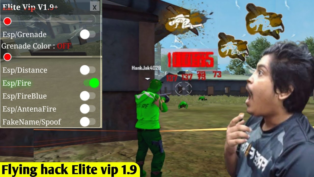 Free Fire flying hack Elite vip v1.9 | Elite vip hack new version ...