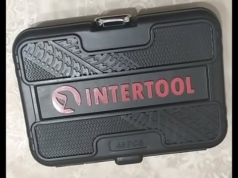 Распаковка набора инструментов INTERTOOL ET-8046 из Rozetka - YouTube