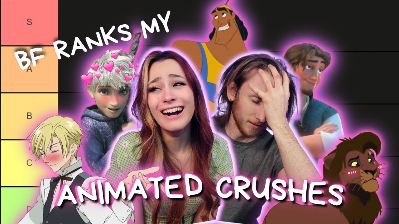 My Boyfriend Ranks My ANIMATED Crushes! - YouTube