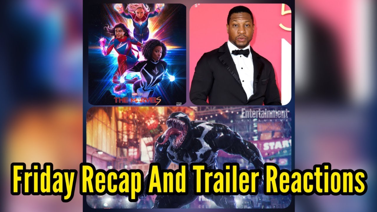 Friday Recap And Trailer Reactions | The Marvels Trailer, Spider-Man 2 ...