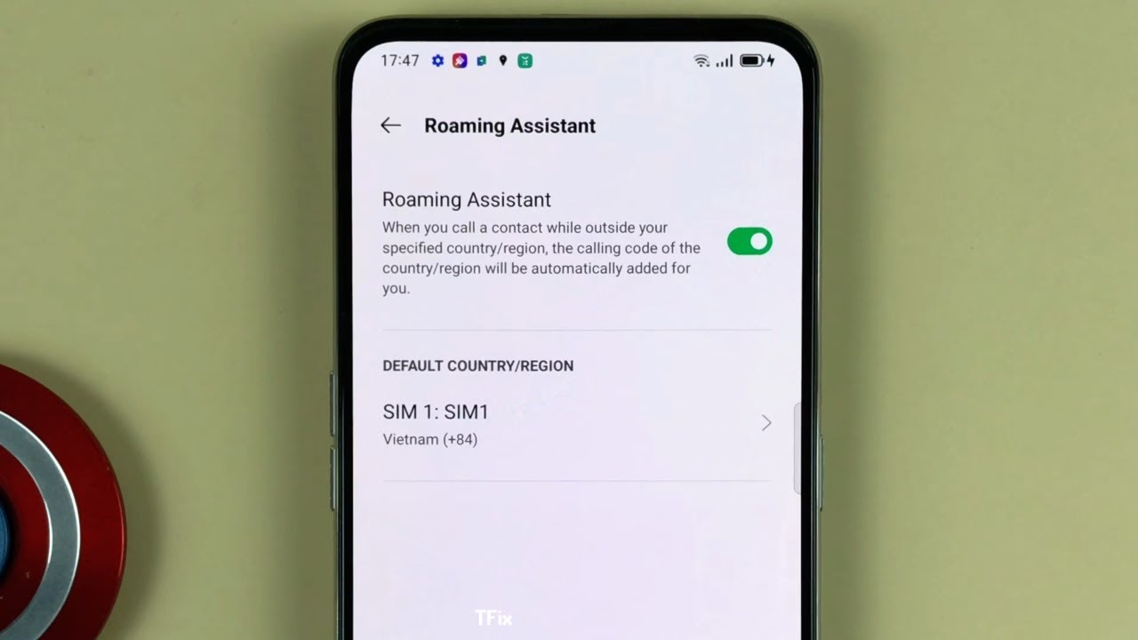 Roaming Assistant on OPPO Reno2 F Android 11 - YouTube