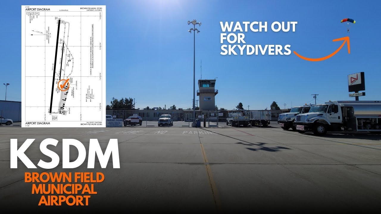 Brown Field Municipal Airport (KSDM) | WHERE’S TRANSIENT PARKING | San ...