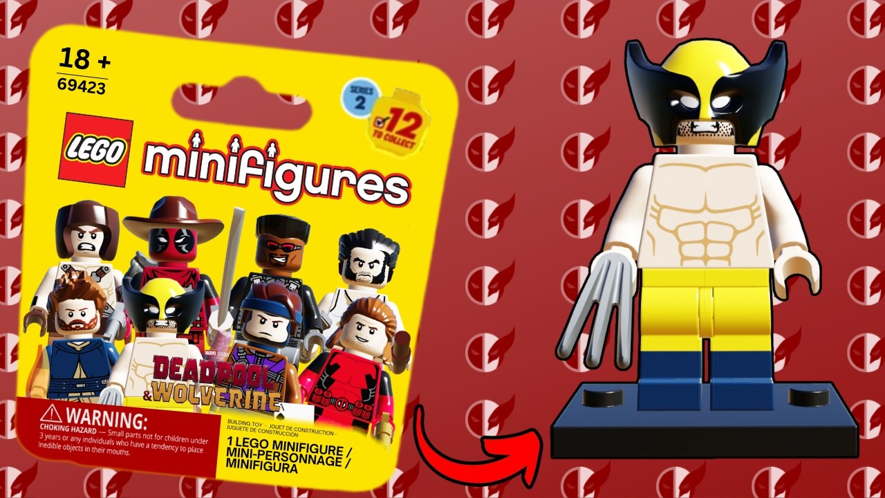 I made a Deadpool and Wolverine LEGO CMF Series! *Spoiler Showcase ...