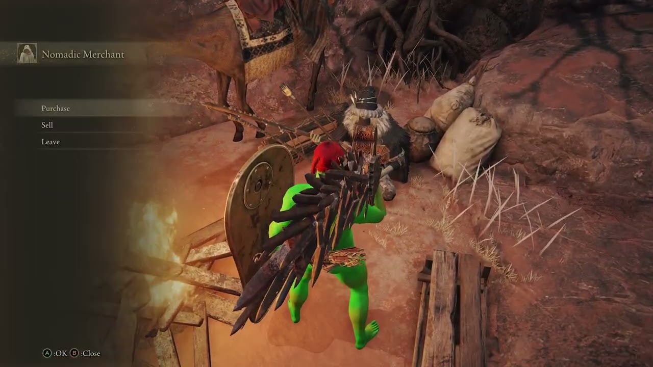 Elden Ring, Champion Pauldron, Vendor Location - YouTube