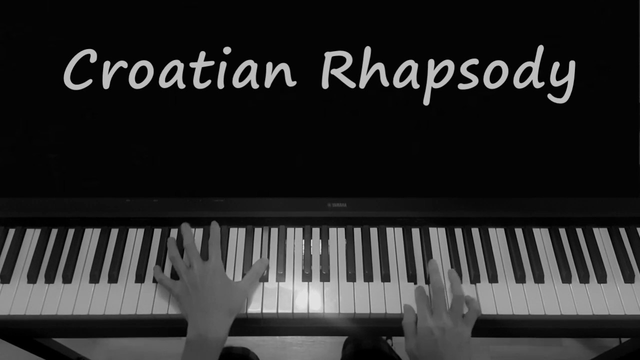 박력있고 긴장감있으면서 신나는 피아노 음악 ! 크로아티안 랩소디 피아노 연주 ! Croatian Rhapsody - YouTube