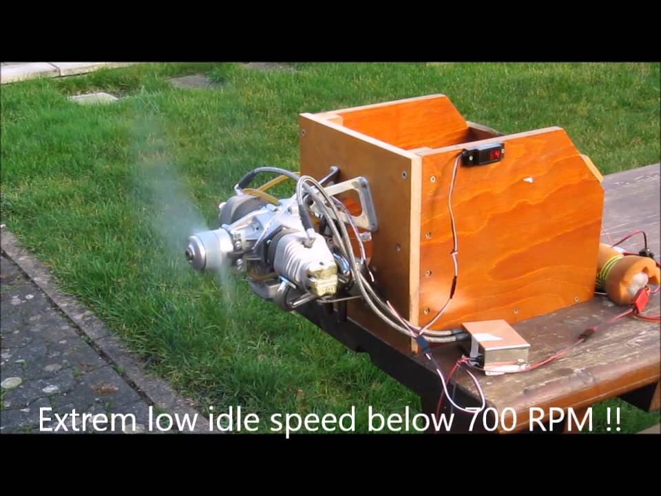 Kavan FK50 converted to gasoline and with rainbow-tronic ignition ...