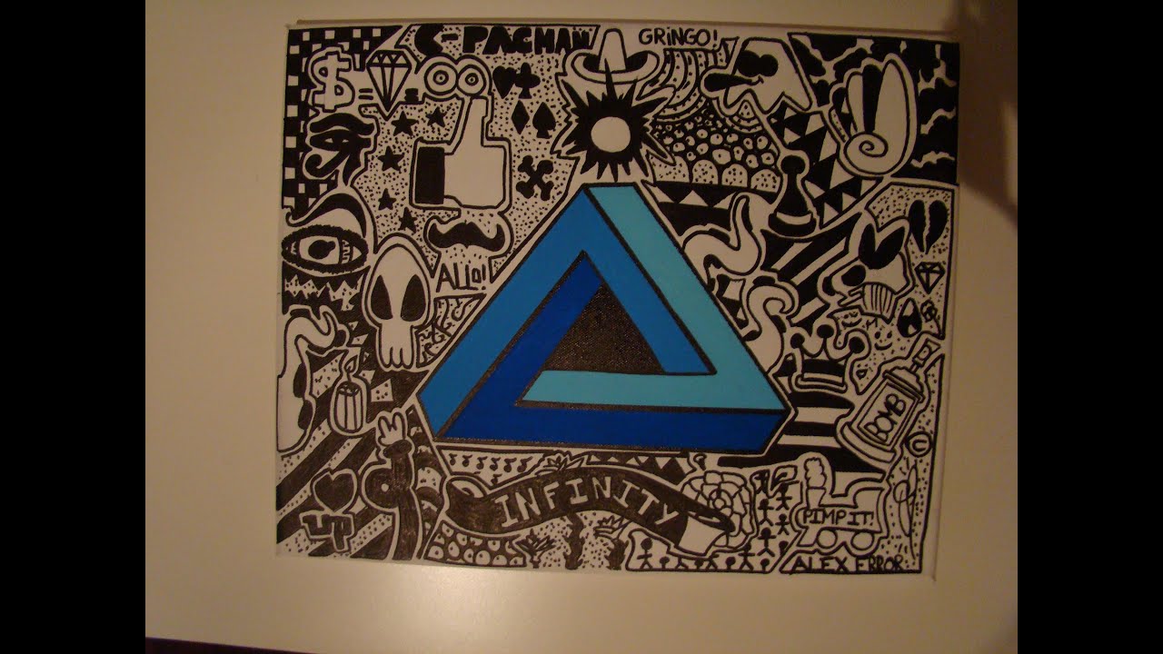 Impossible Triangle Graffiti - YouTube