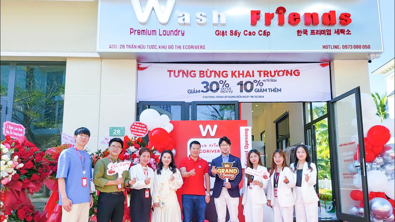 Wash Friends Chính Thức Có Mặt Tại Hải Dương! - YouTube