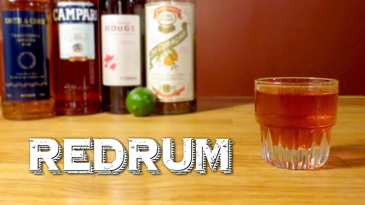 Redrum - an Original Rum Cocktail Inspired by The Shining - YouTube