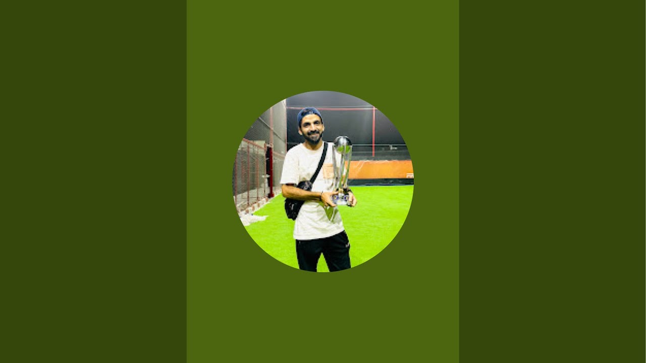Touseef Akhtar 🇵🇰 is live at Icc indoor cricket championship - YouTube