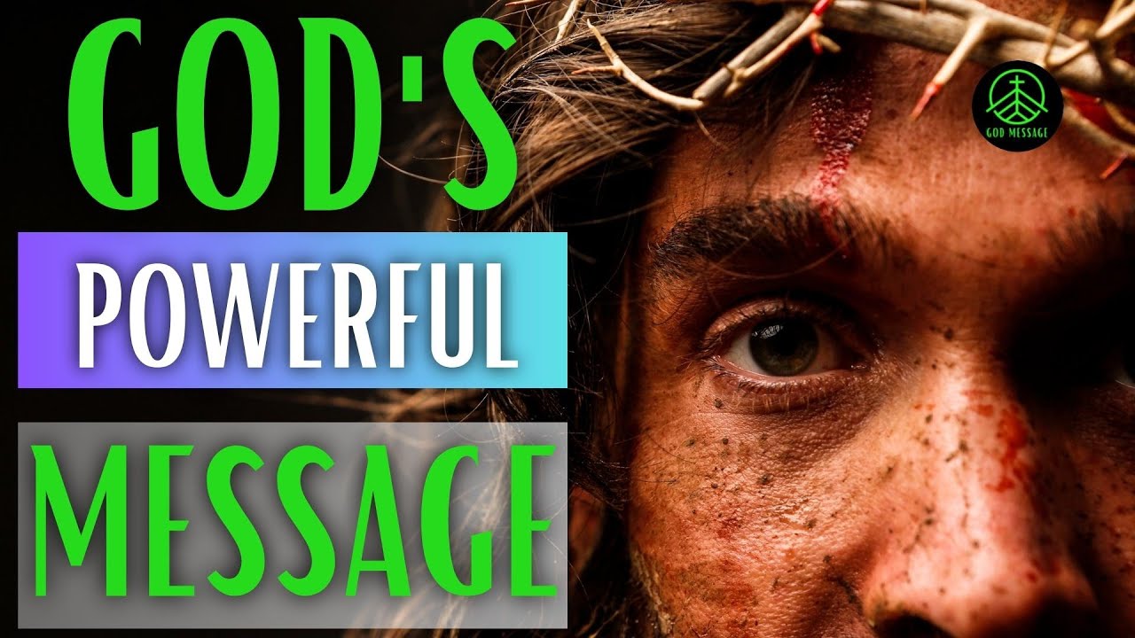 God Message: God's Powerful Message Just for You Today! - YouTube
