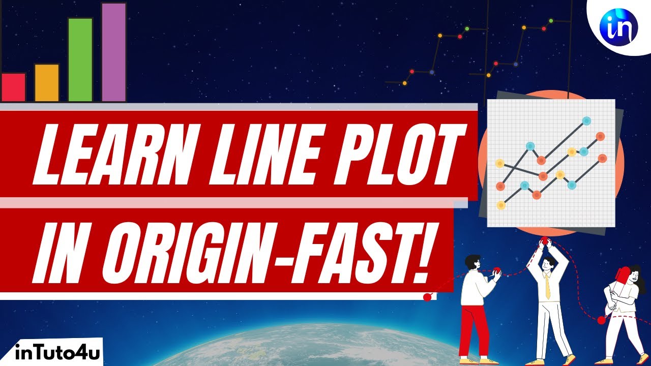 How to make a line plot using origin? - YouTube