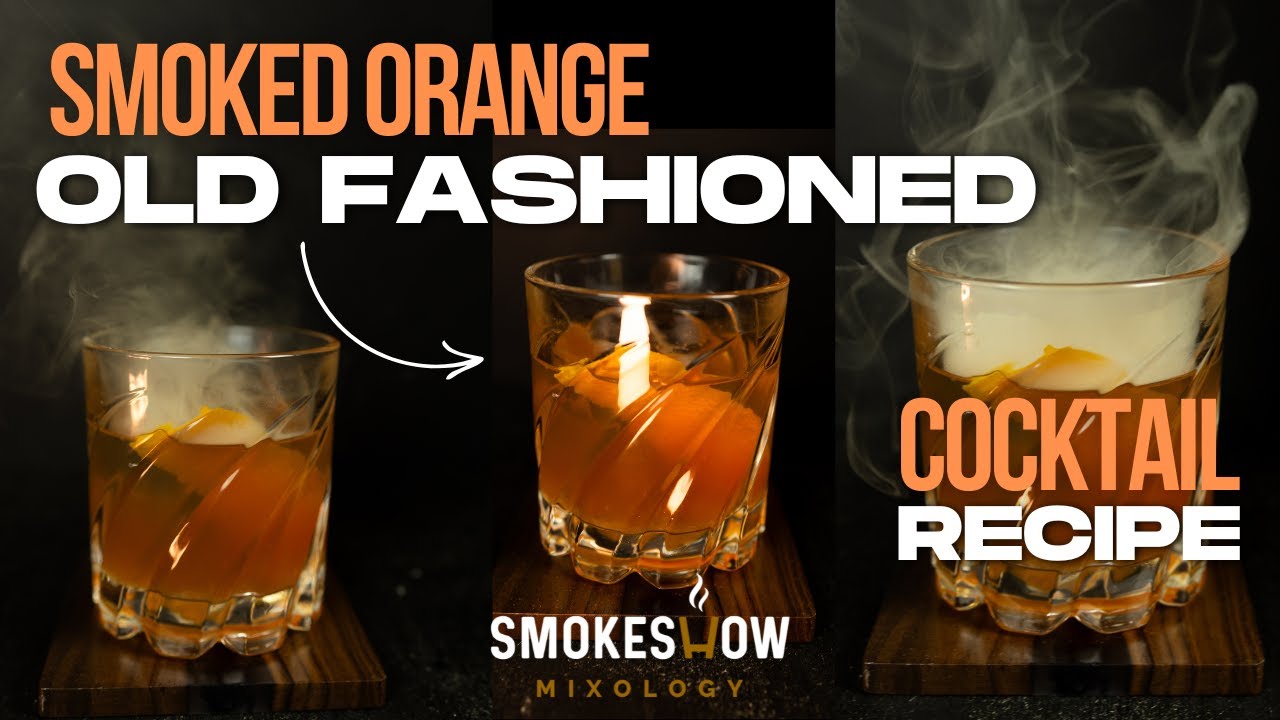 Smoked Orange Old Fashioned Recipe - YouTube