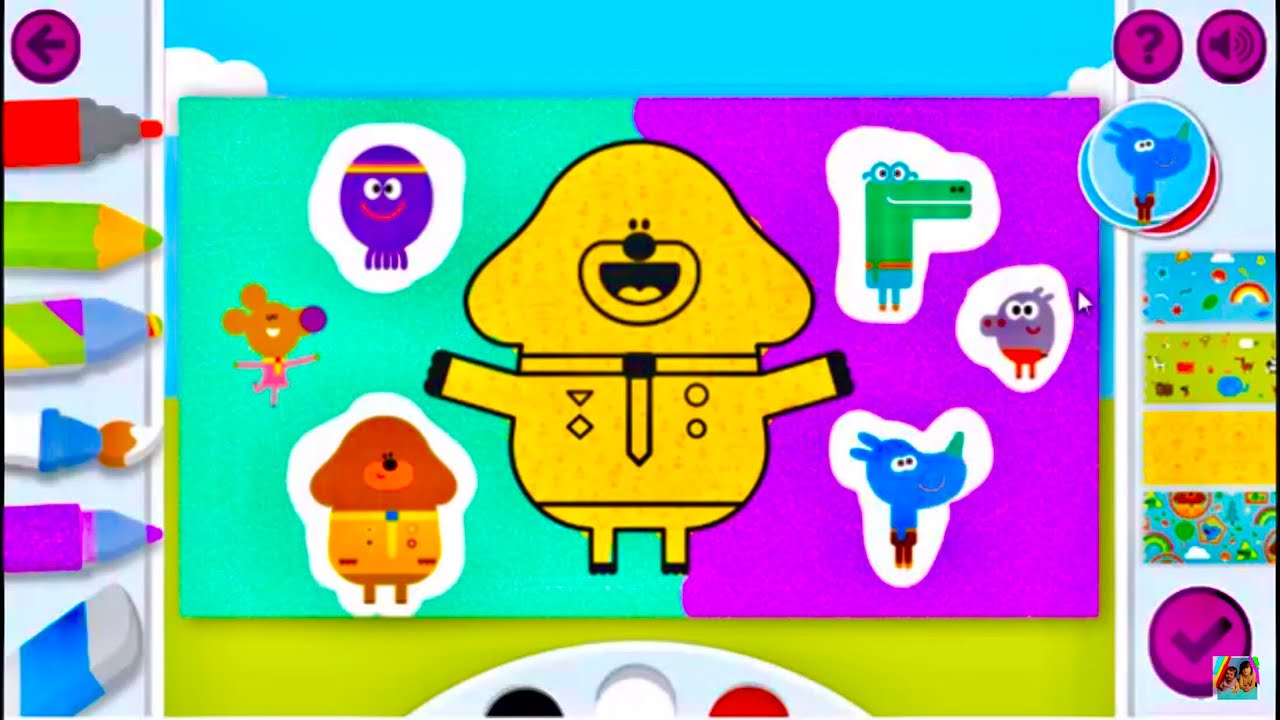 Hey Duggee Learn Colors Green Yellow Purple Hey Duggee Episodes Hey ...