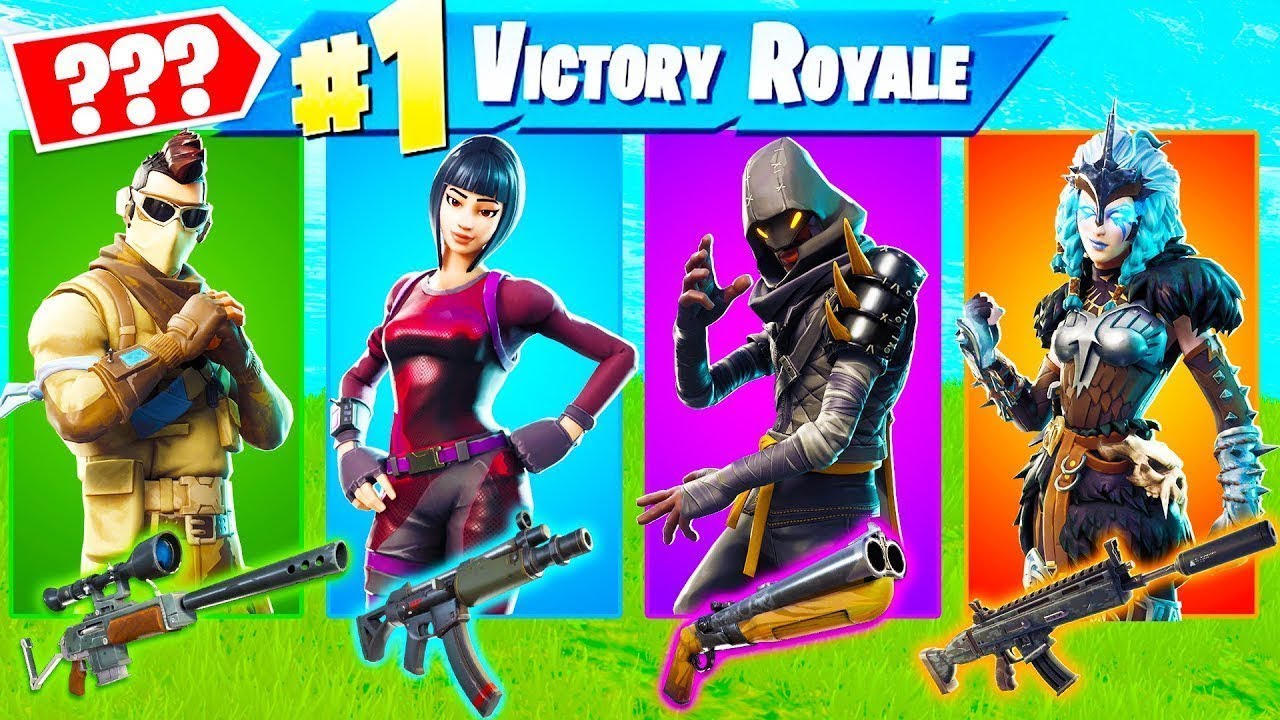 Fortnite Battle Royale *Random Skin* Challenge!!! - YouTube