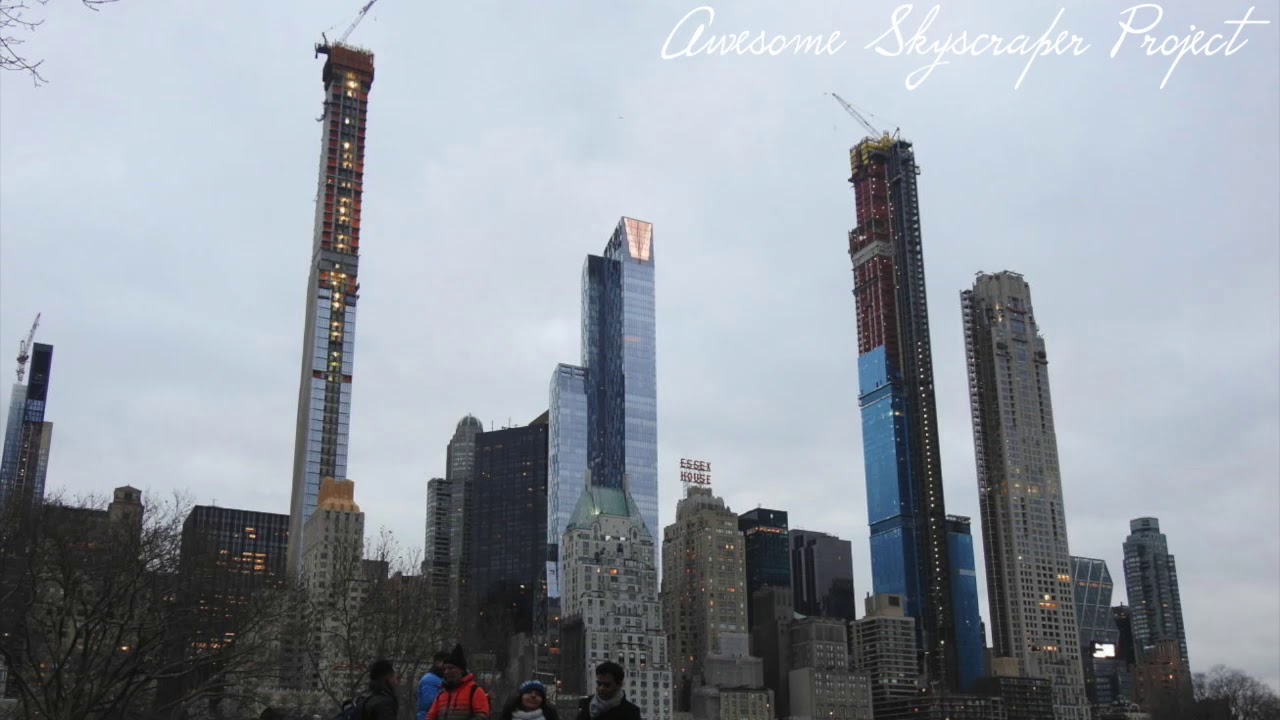 NYC 111 West 57th Street - Steinway Tower Residential Building January ...