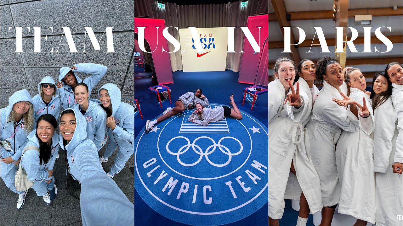 Team USA In Paris // USA Welcome Experience, Getting Our Gear, and The ...