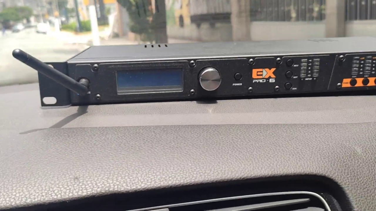 Som automotivo novo processador EX pro 6 - YouTube