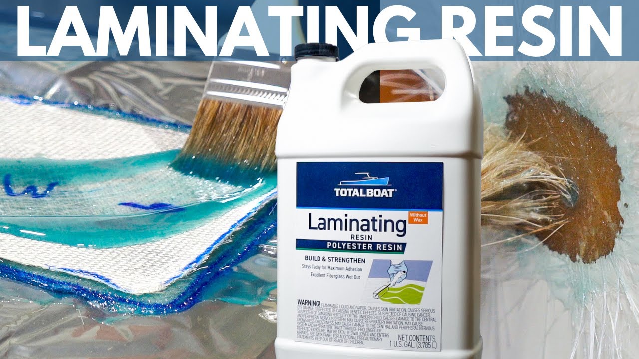 TotalBoat Polyester Laminating Resin - YouTube