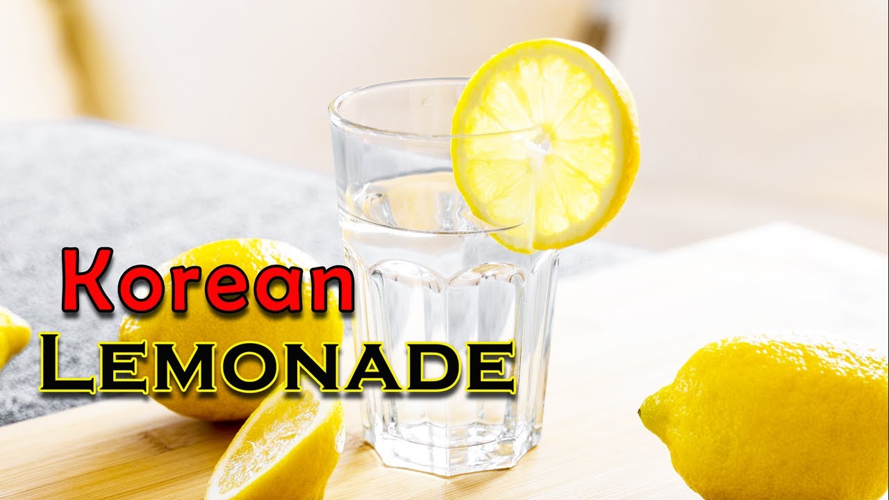 LEMONADE Recipe Korean style ! Easy to make #lemonade - YouTube