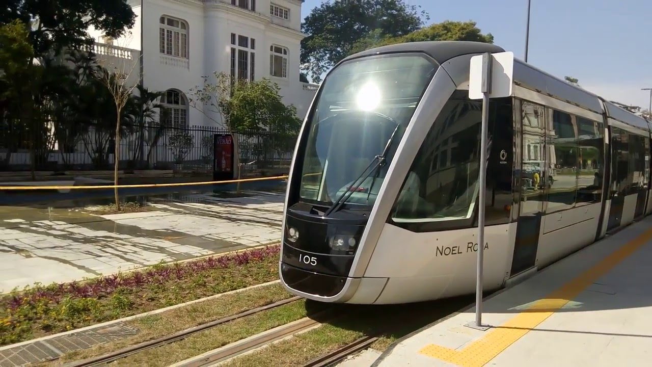 VLT - Rio de Janeiro Tram - tests - YouTube