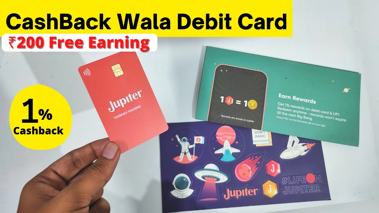 Jupiter Debit Card Unboxing | 1% Cashback on all Spends | Unboxing Spot ...