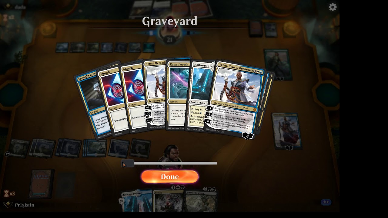 MTG Arena With Esper Control vs Sultai Aggro Bo1 - YouTube