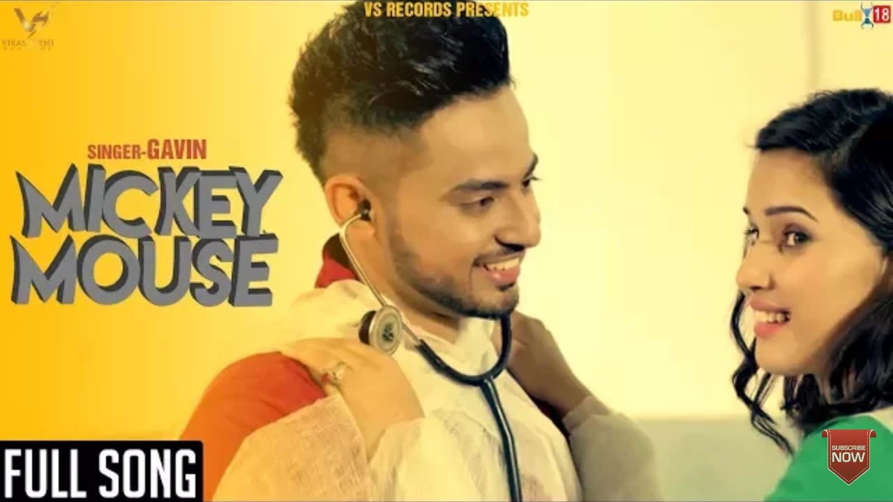 Mickey Mouse😘| Gavin | Punjabi Song😘 - YouTube