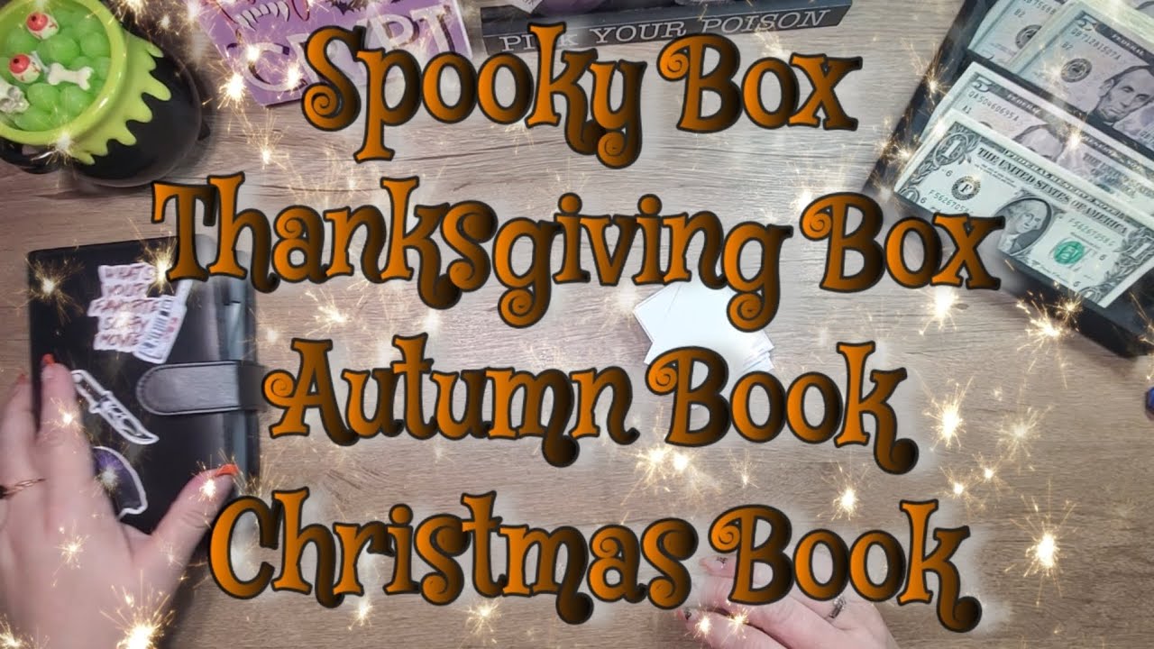 Box Challenges 🎃 Christmas Book🦇Autumn Book🕷️Thanksgiving Box🧙‍♀️Spooky ...