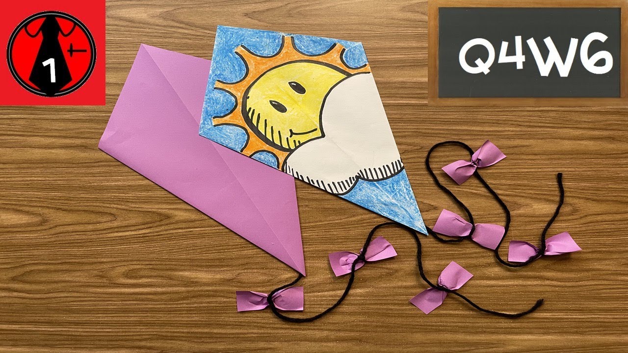 How to Fold an Origami Kite - YouTube