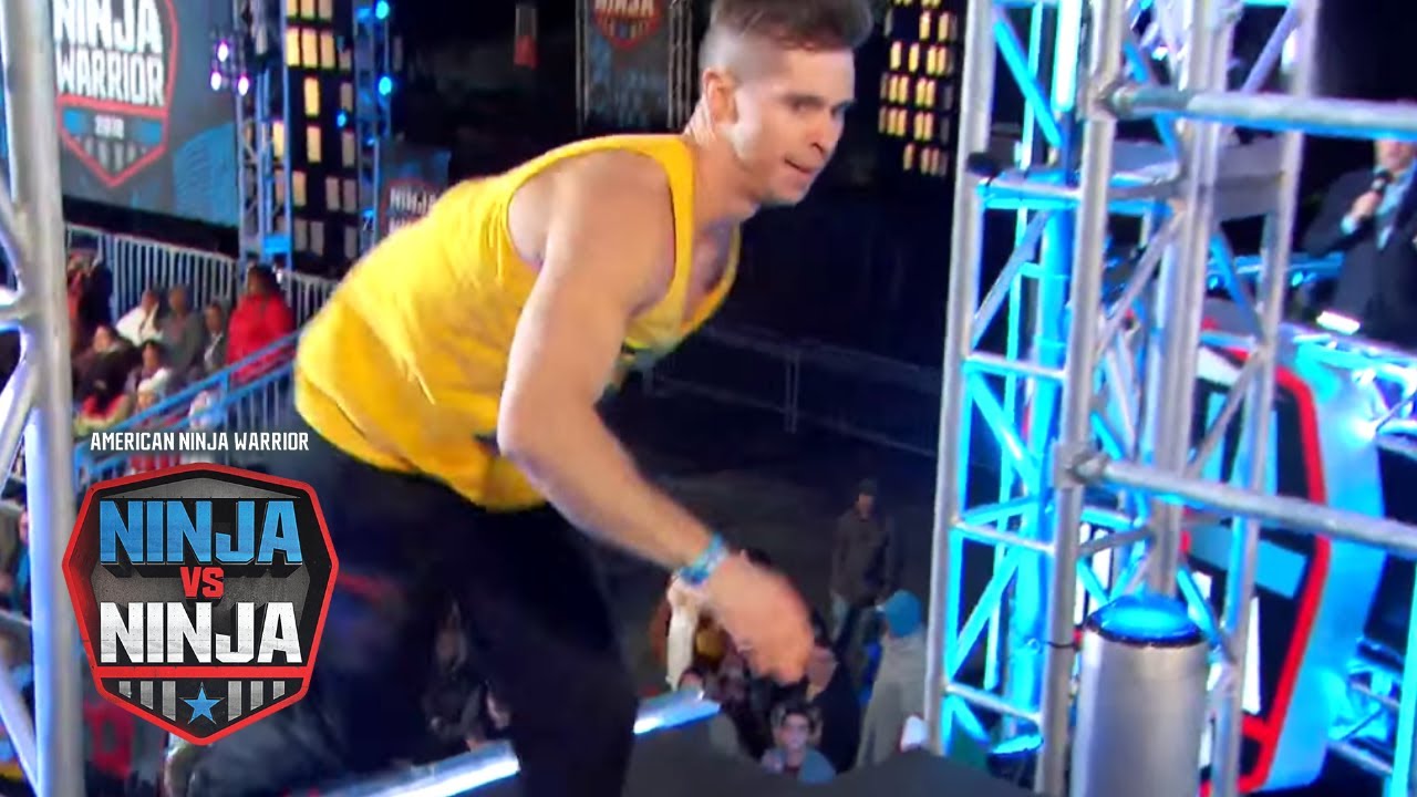 Paul Kasemir Vs. David Yarter (S1 E6) | American Ninja Warrior: Ninja ...