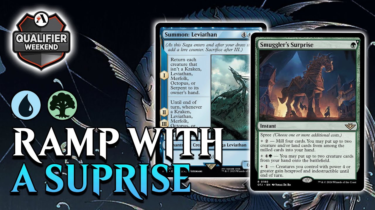 🌳💧 SIMIC RAMP with Leviathan and Smuggler Suprise Qualification Weekend ...