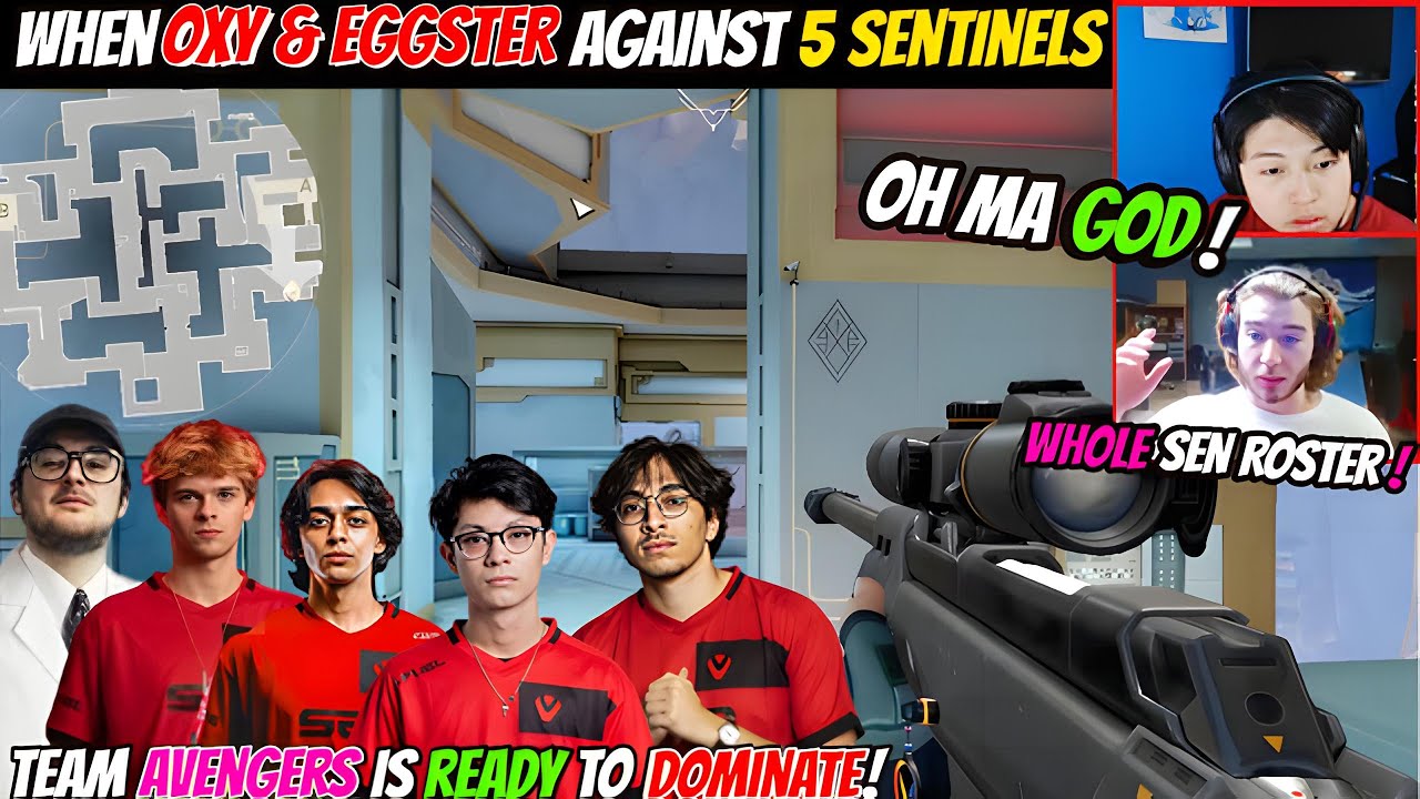 When 5 Sentinels Pro's Playing in One Team Ft. Zekken Johnqt N4rrate ...
