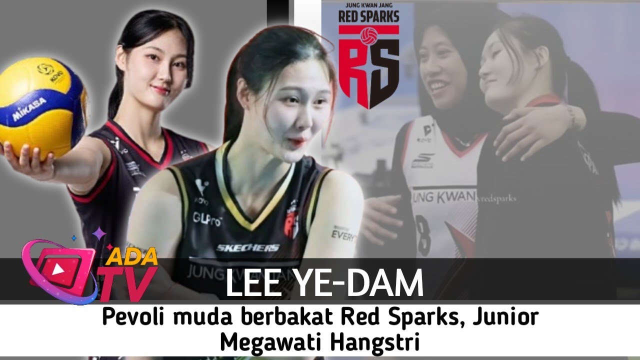 Lee Ye-dam Pevoli Muda Berbakat Red Sparks _ Junior Megawati Hangstri | V-League 2024/2025 - YouTube