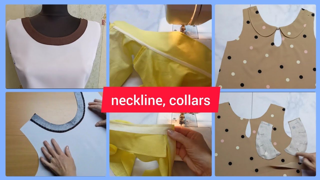 👕👚I Use These Techniques For Easy Collar Sewing!🪡🪡 - YouTube