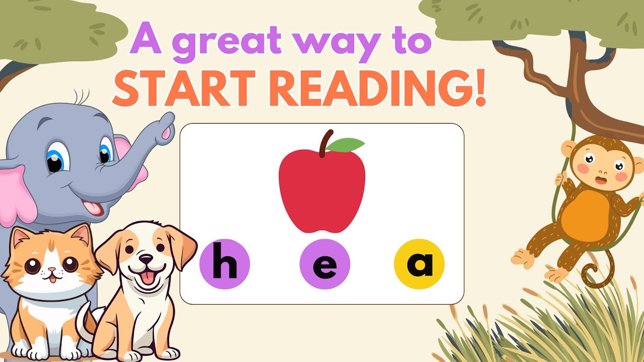 START READING | LEARN TO READ THE BEGINNING SOUNDS OF WORDS -A to L ...
