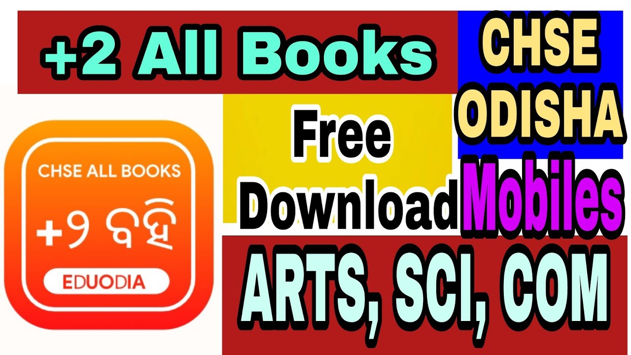 CHSE +2 All books pdf Download | How to download CHSE +2 Arts, Science ...