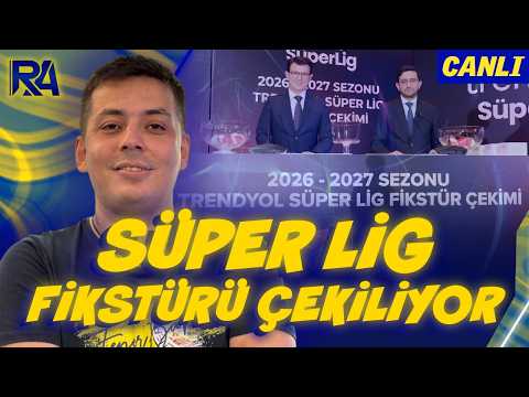 Süper Lig fikstürü çekiliyo | Fikstür çekimini birlikte takip ediyoruz | Fenerbahçe transfer gündemi