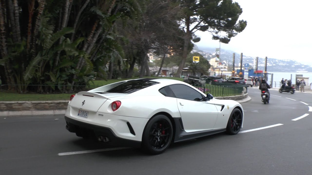 Supercars In Monaco - Crazy 599 GTO, Veyron, Murcielago SV & more ...