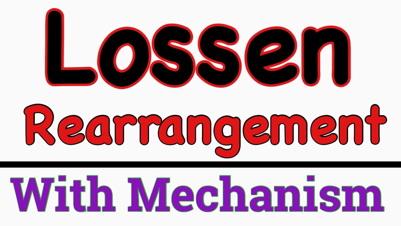 Lossen Rearrangment with Mechanism - YouTube