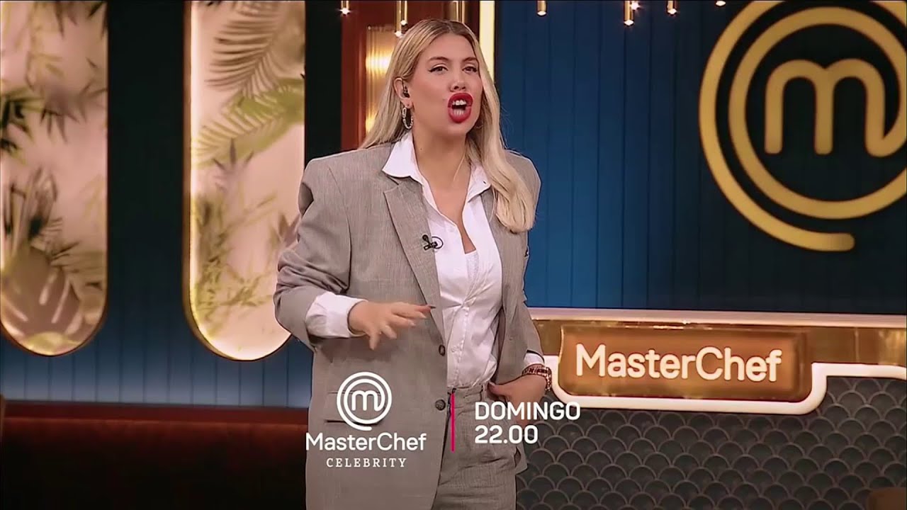 Wanda Nara conduce MasterChef Celebrity - DOMINGO 22HS - Telefe PROMO41 ...