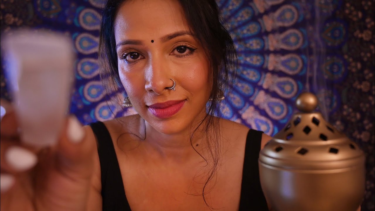 Indian ASMR | Energy Flow Face Massage for Deep Stress Relief! - YouTube