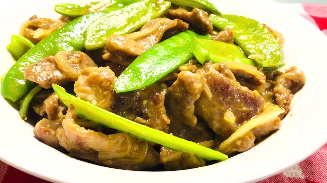 BEEF STIR FRY WITH SNOW PEAS FILIPINO STYLE || Fili Fusion's Kitchen ...