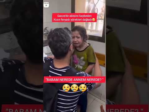 Bu yetim ve öksüz kalan çocukların ahını yerde bırakma Allah'ım.'' #gazze#ölüyor#